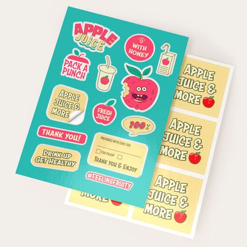 Kiss Cut Sticker Sheets | Custom Stickers | Gosselin Graphics